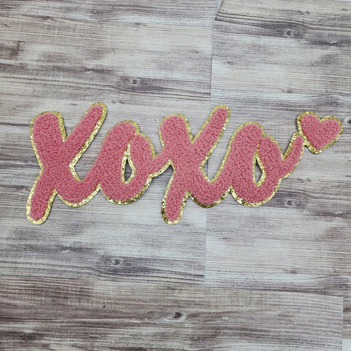 XOXO Chenille Patch – Blanks Blanks Baby