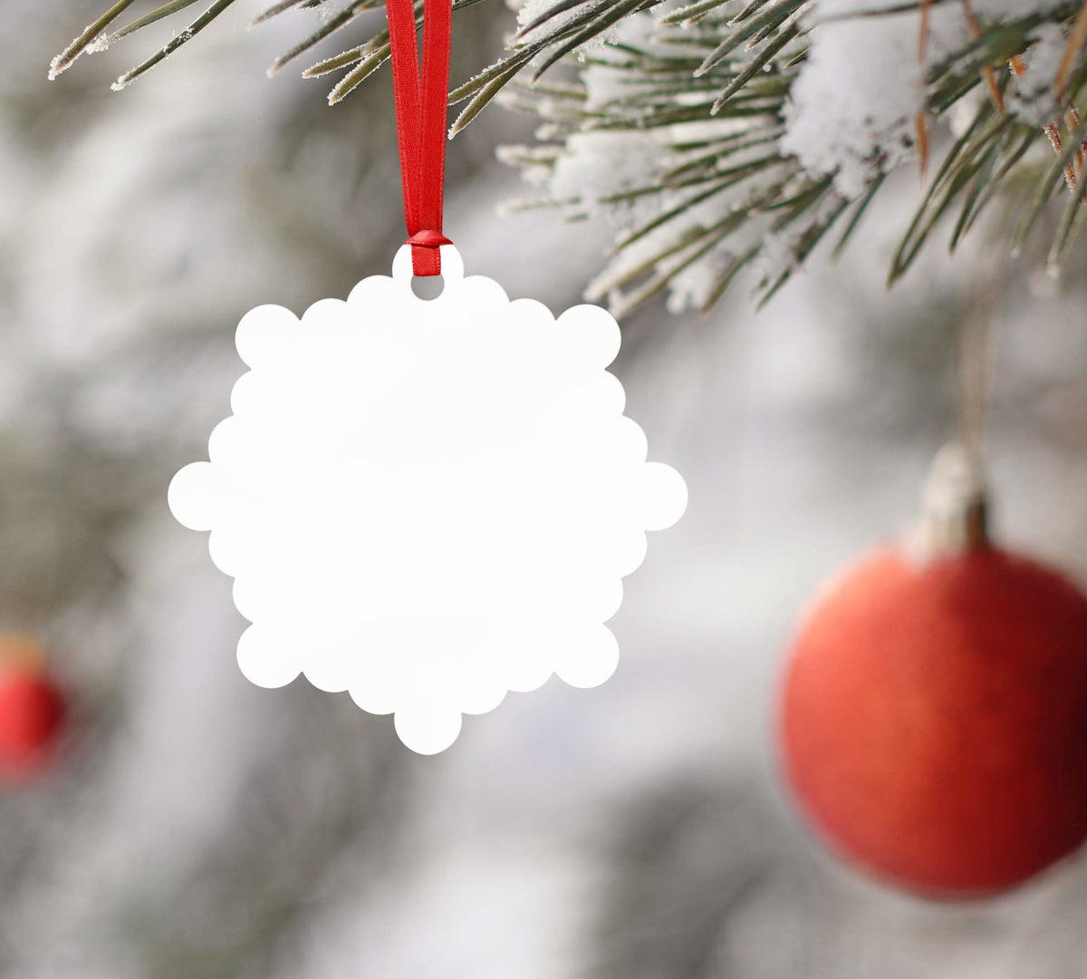 Snowflake Aluminum Ornament for Sublimation – Blanks Blanks Baby