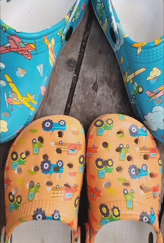 Custom Holey Shoes – Blanks Blanks Baby