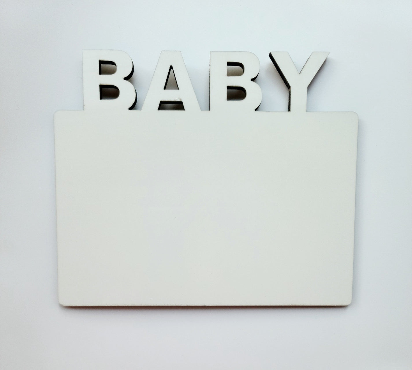 Baby MDF Sublimation Frame – Blanks Blanks Baby