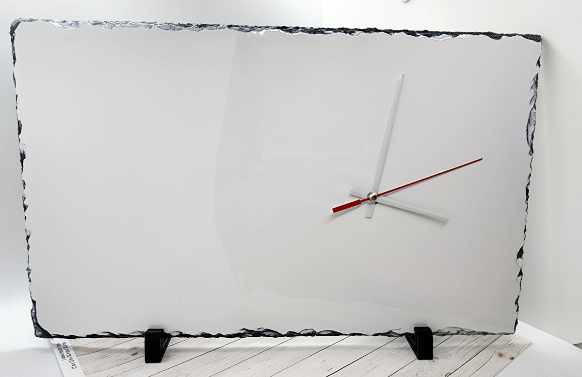 Photo Slate for Sublimation - Clock – Blanks Blanks Baby